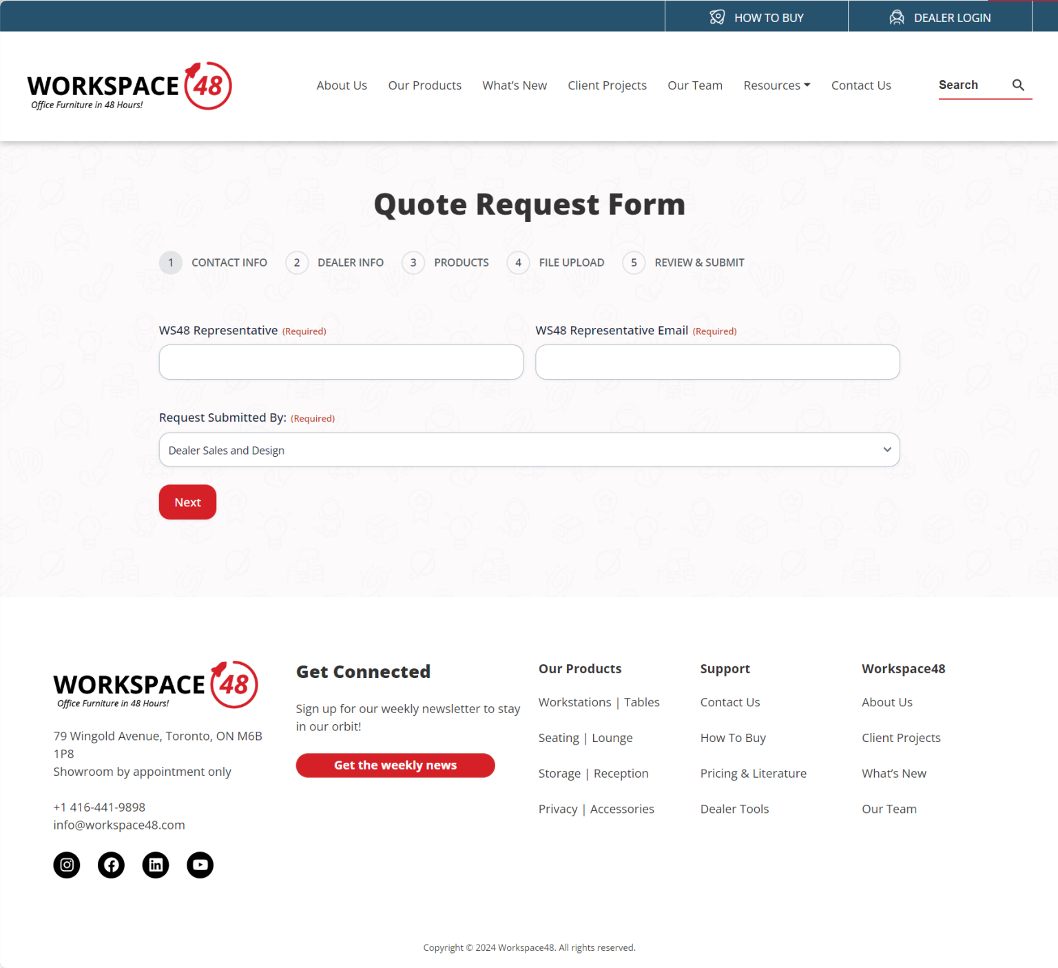A better way to request quotes! - Workspace48.com